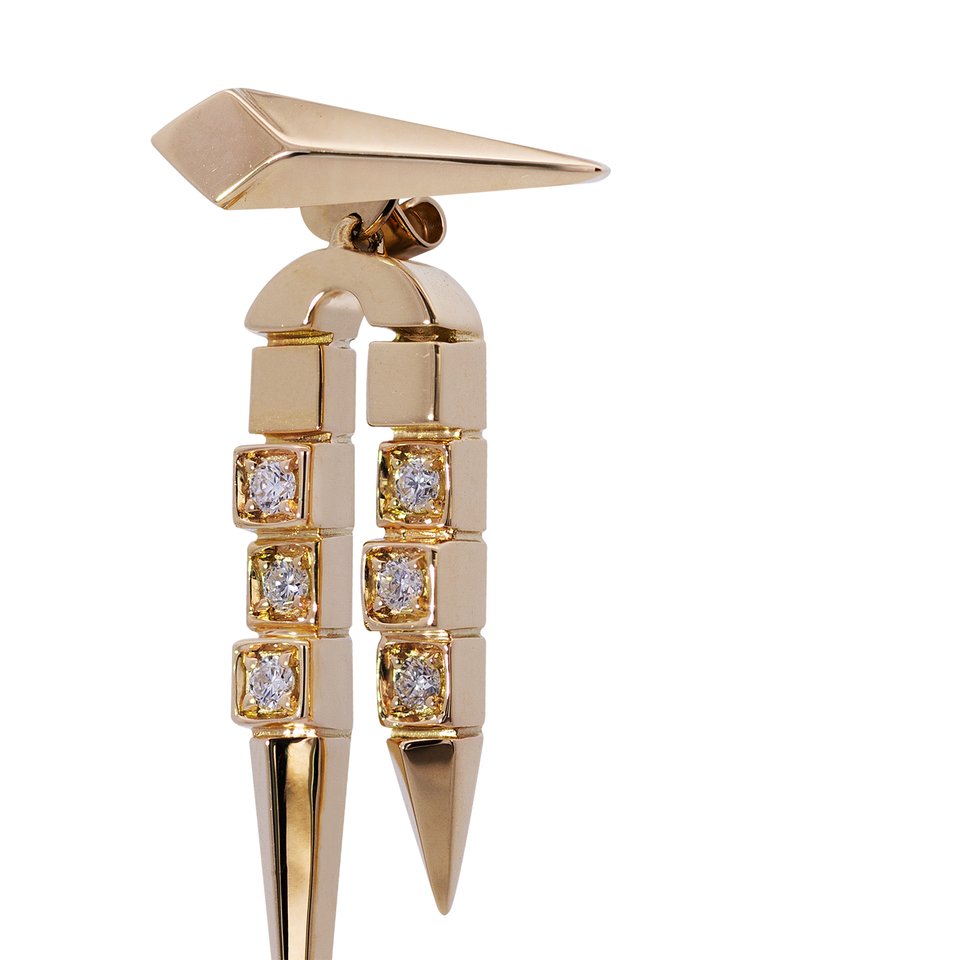 Rockstar Punk Rock Earrings – Simone Jewels